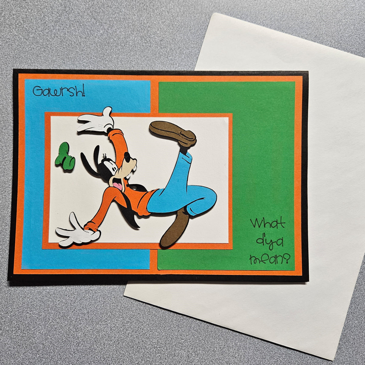 Goofy Birthday Card – Scrap Happy Moms