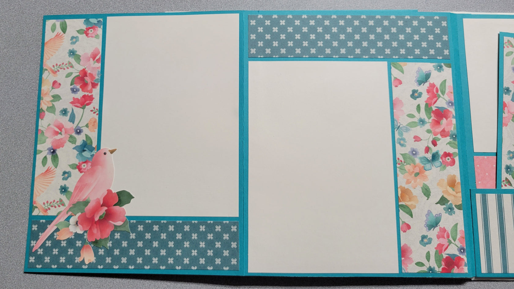 Birds & Flowers Photo Album – Scrap Happy Moms